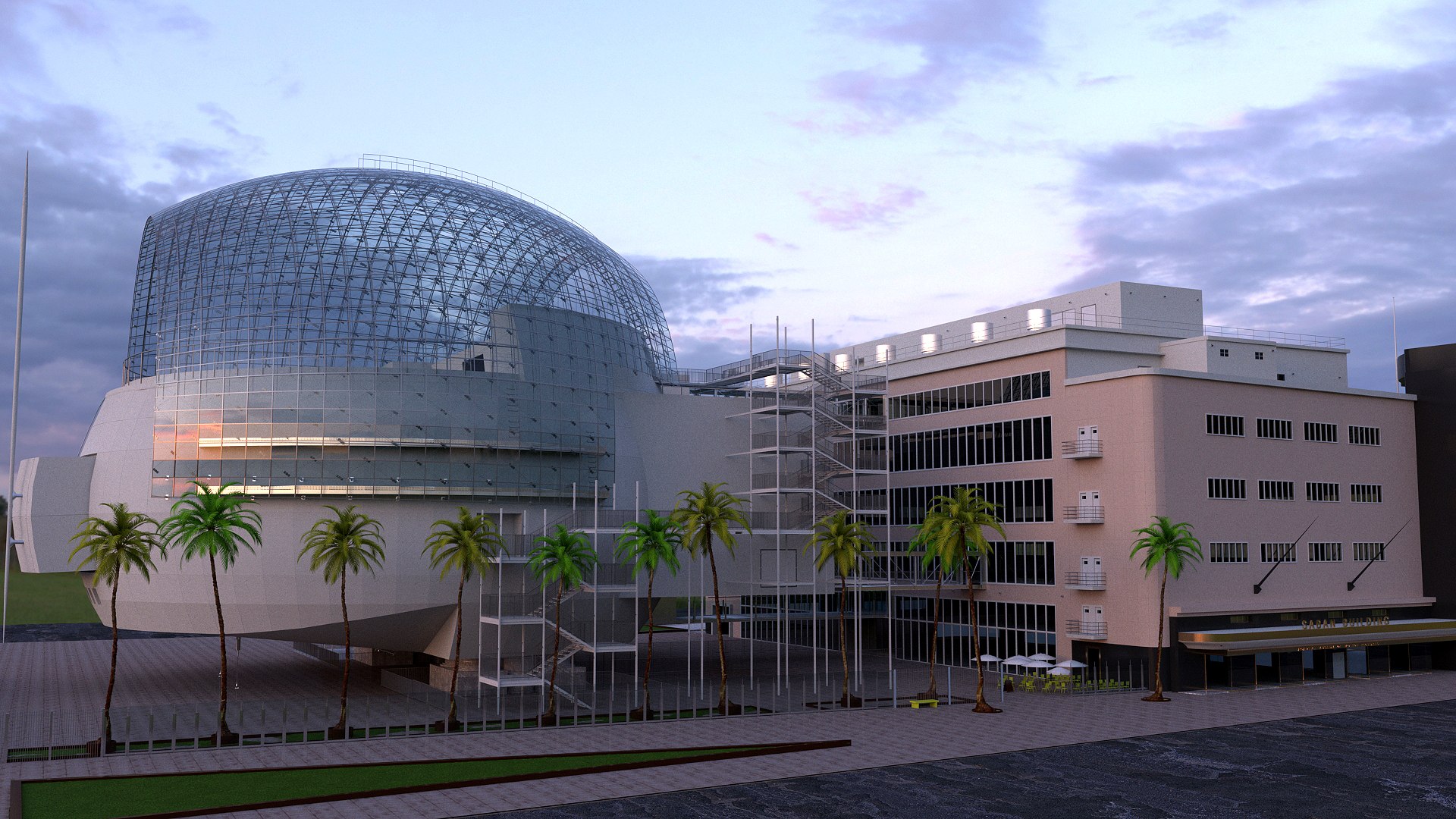 Academy Museum Of Motion Pictures 3D - TurboSquid 2110857