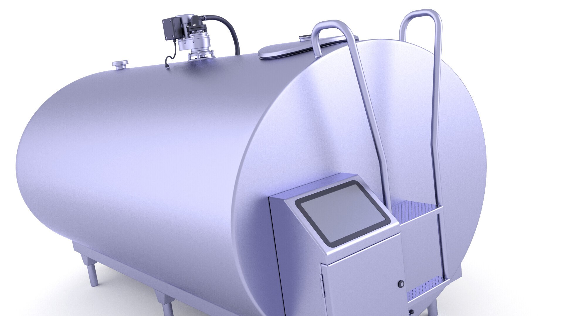 Milk Storage Tank 6 3D Model - TurboSquid 1761046