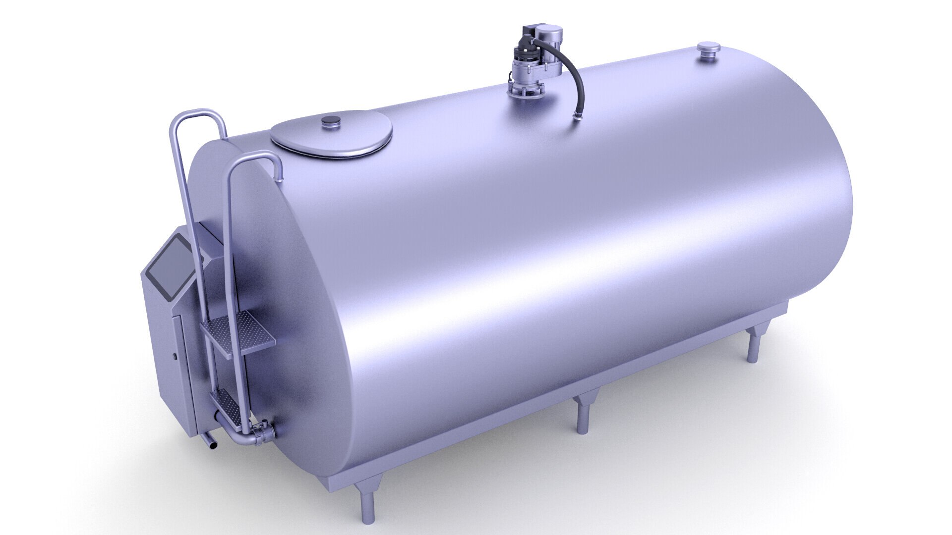 Milk Storage Tank 6 3D Model - TurboSquid 1761046