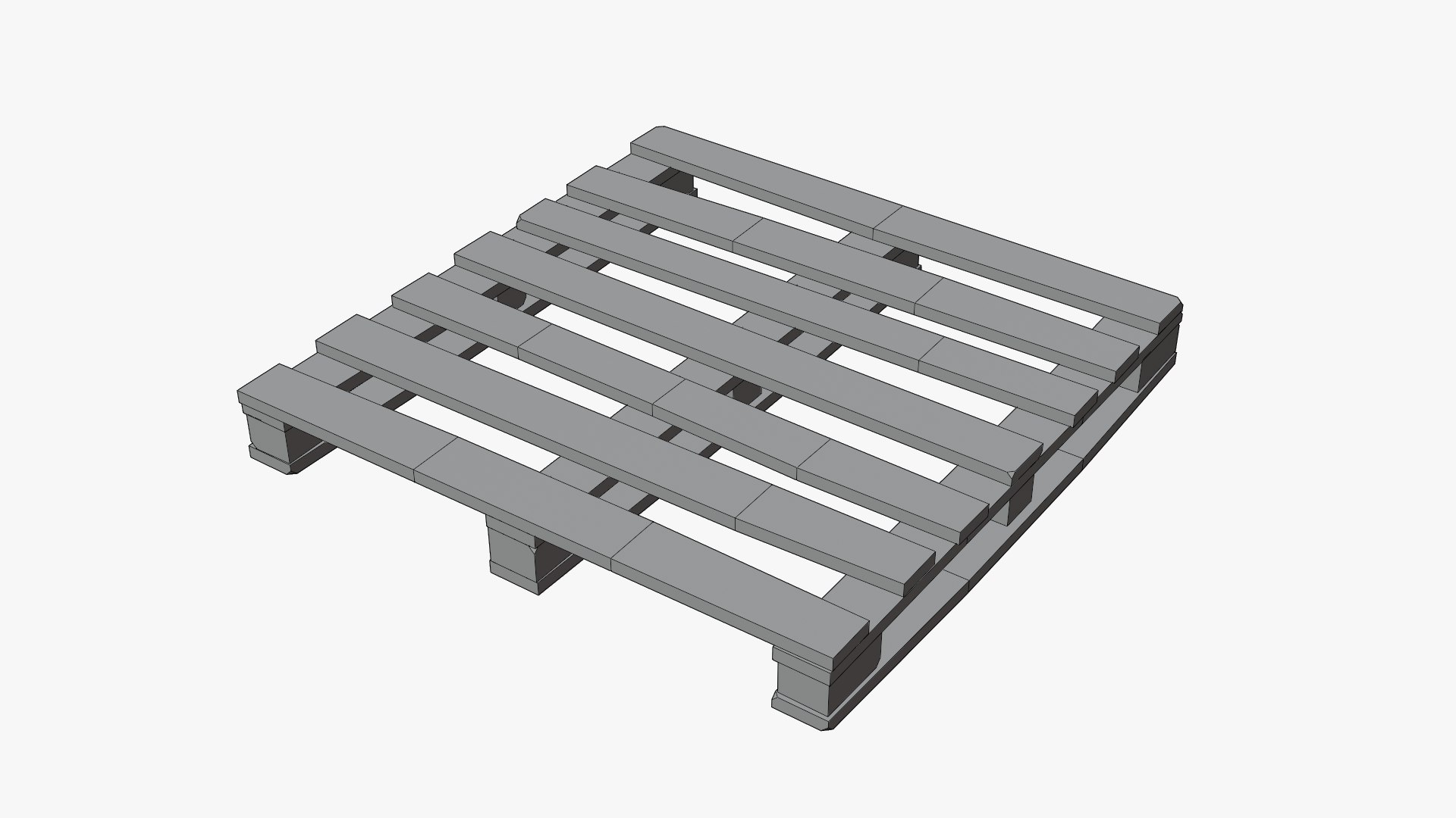 3D Wood Pallet - TurboSquid 2410696