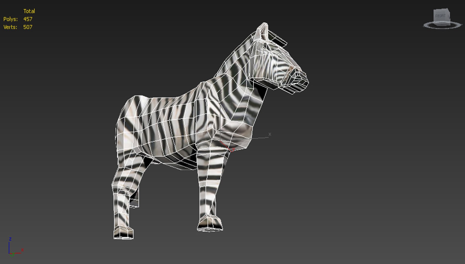 3D Zebra - Edit - TurboSquid 1220688