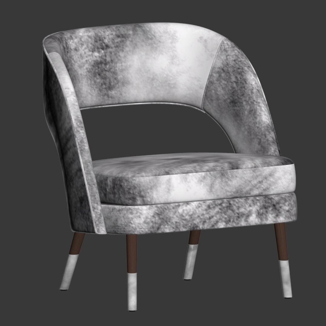 3D Ava Lounge Chair Mambo - TurboSquid 1547791