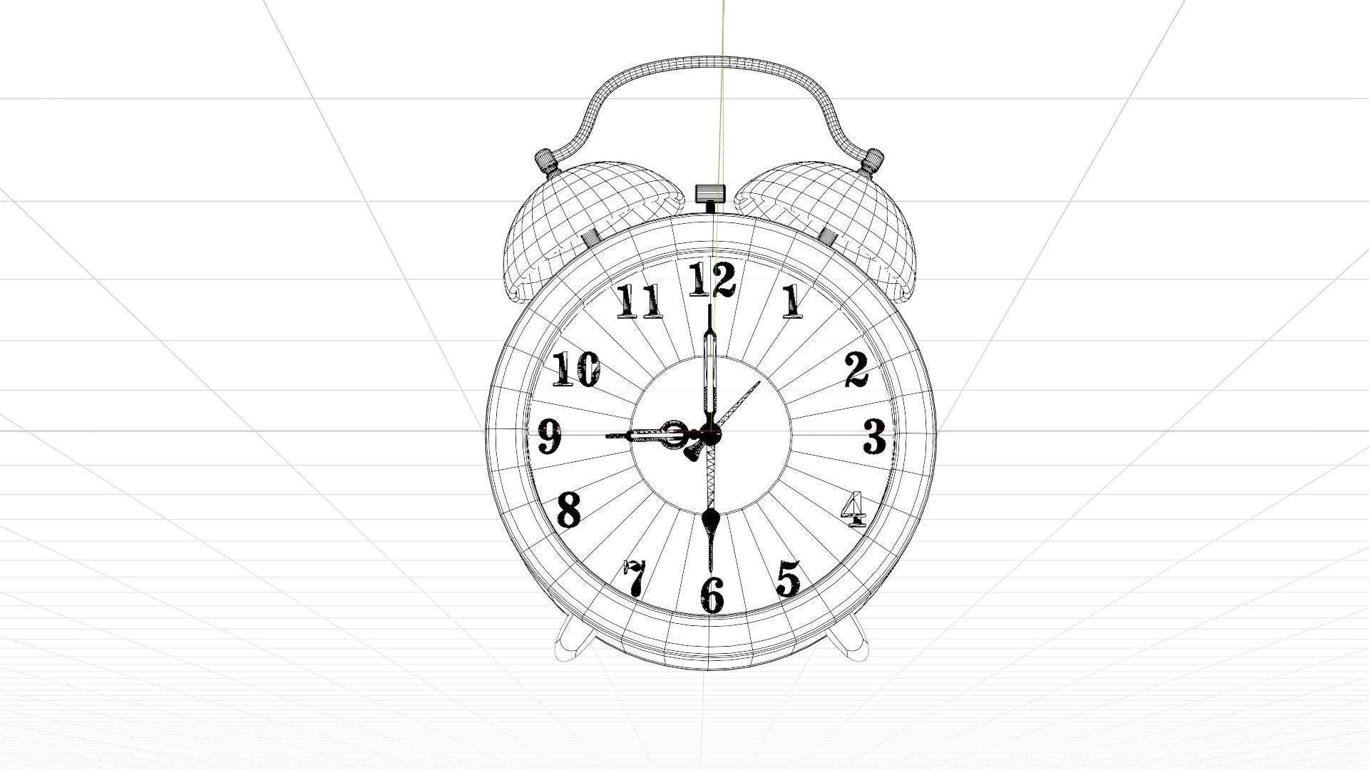 Alarm Clock 3D Model - TurboSquid 2044579