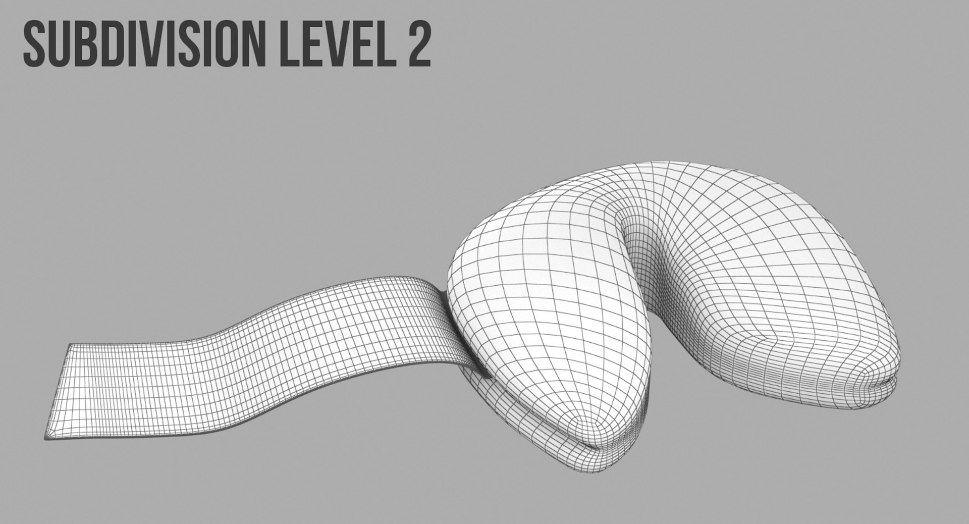 3d Fortune Cookie Model