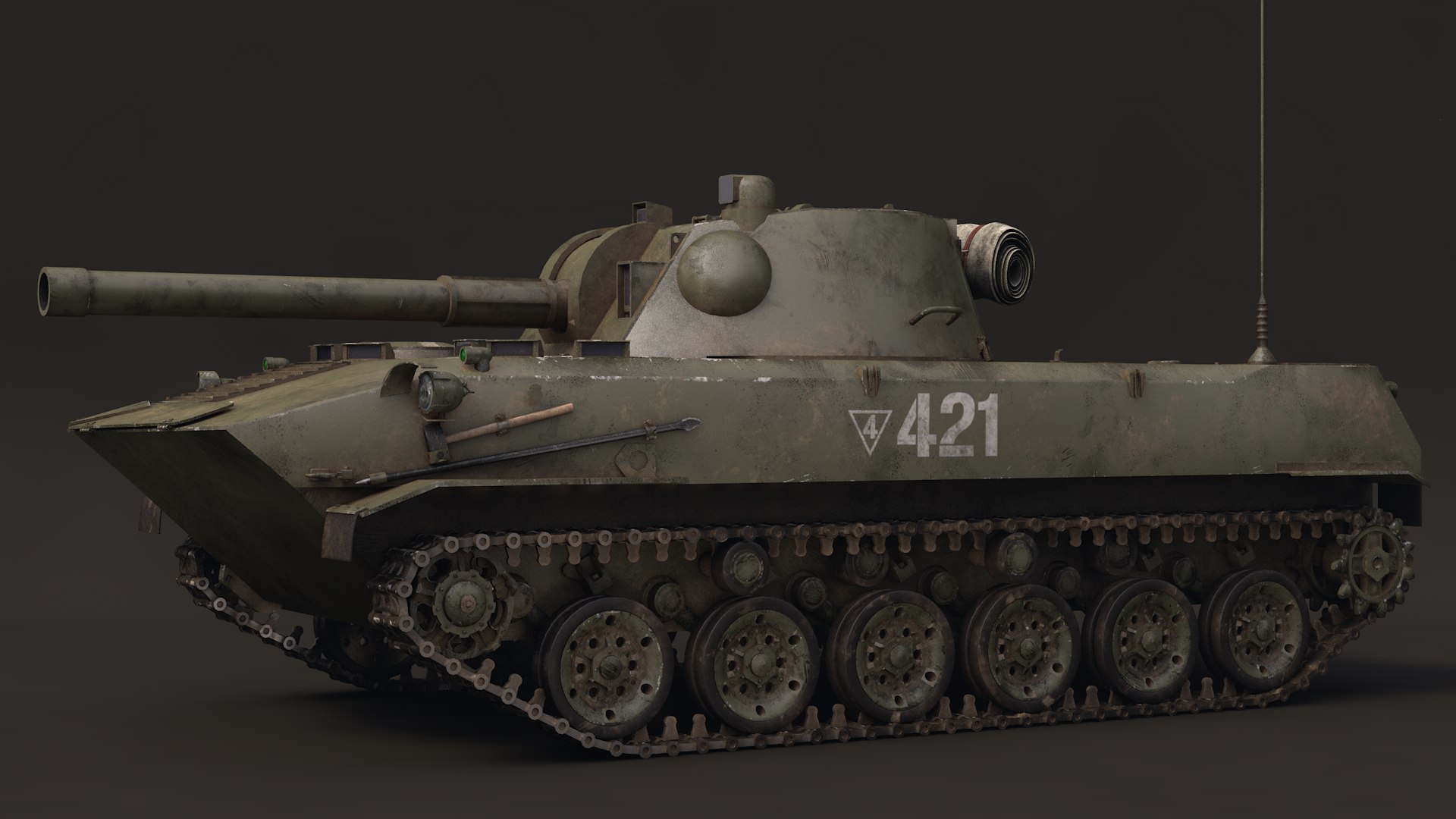 3D Model Russian Artillery 2s9 - TurboSquid 1497985