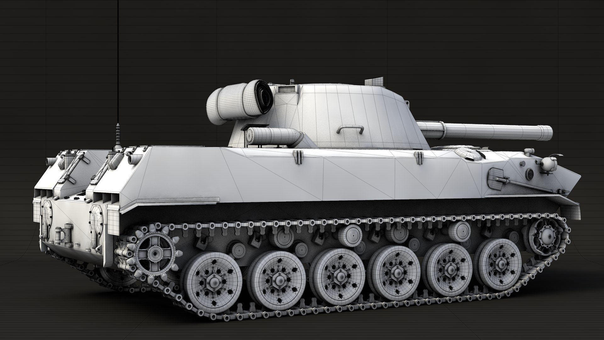 3D model russian artillery 2s9 - TurboSquid 1497985