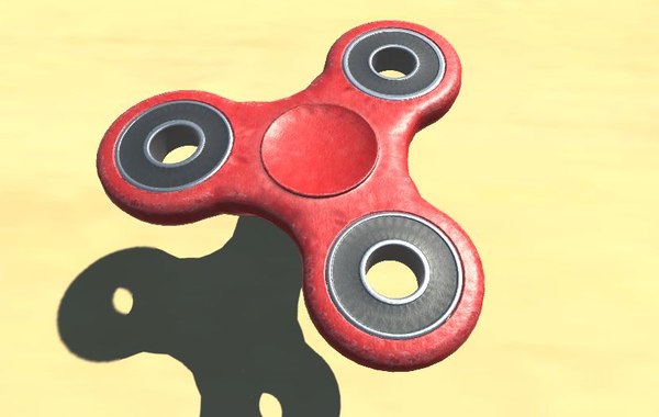 3D fidget spinner - TurboSquid 1164358
