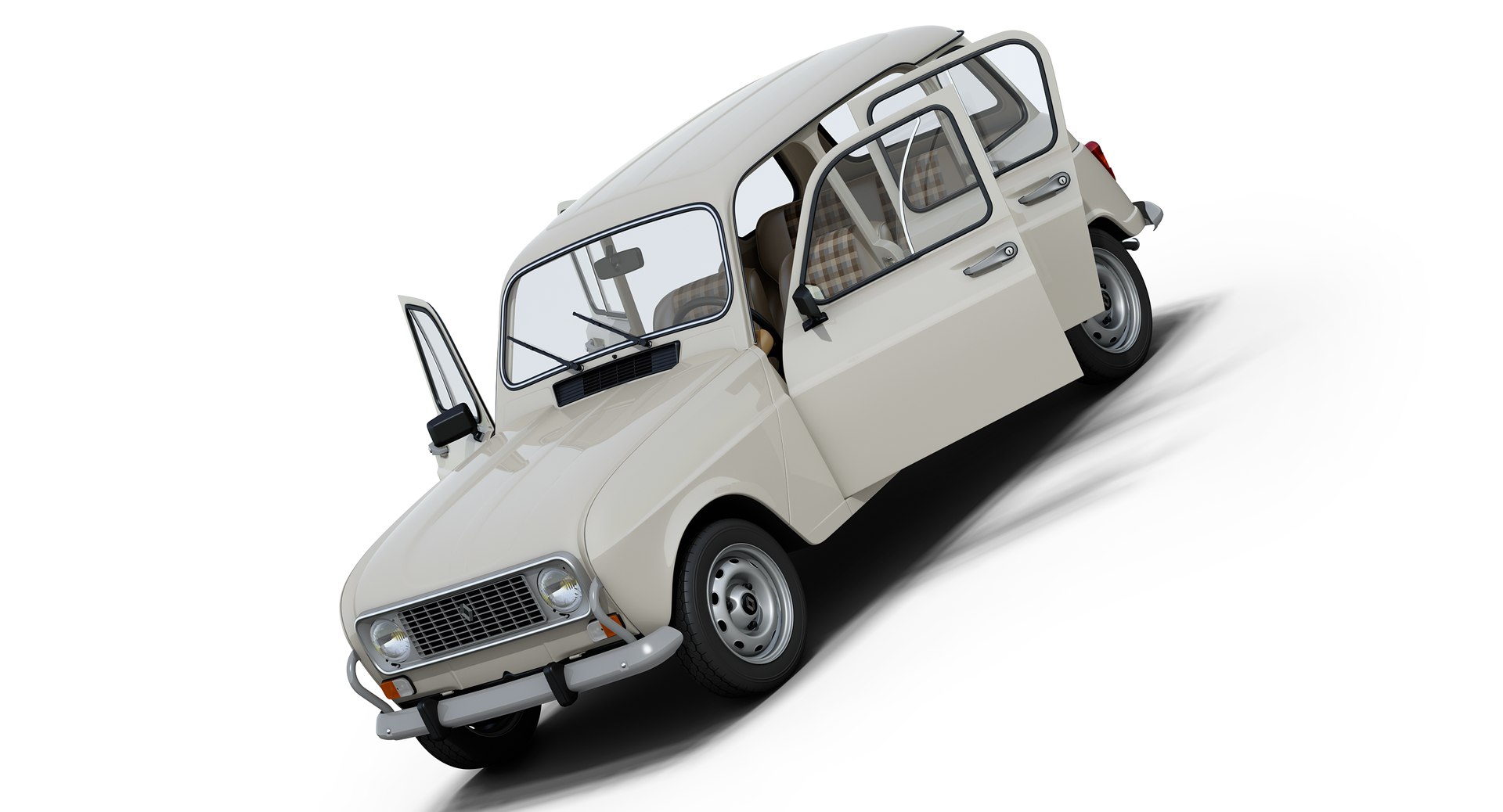 Renault 4 3D - TurboSquid 1581584