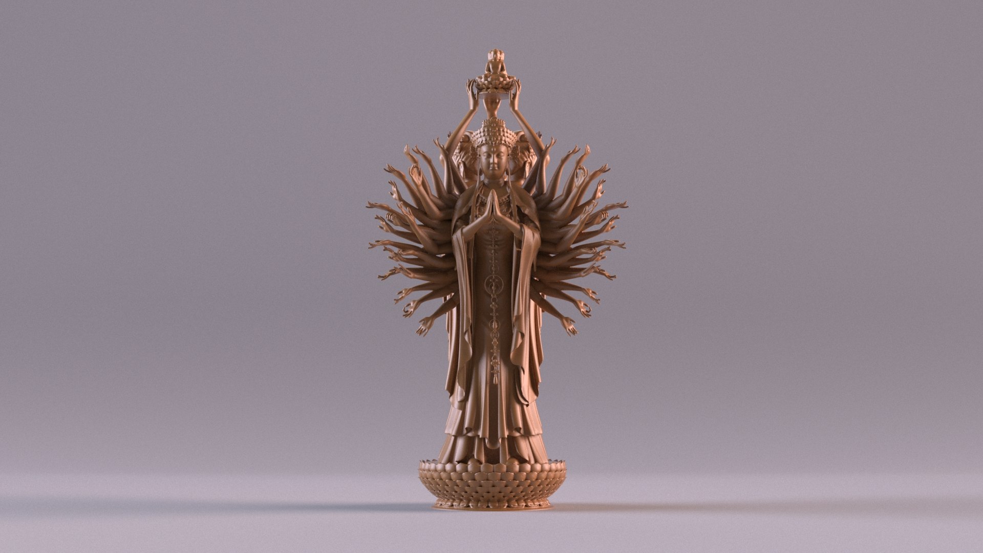 Buddhist Statues 070 3D Model - TurboSquid 2261875