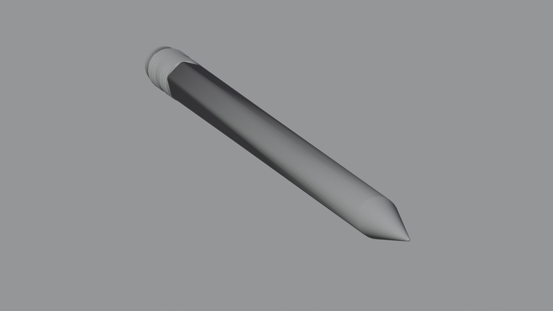 3D Graphite Pencil Model - TurboSquid 1807079