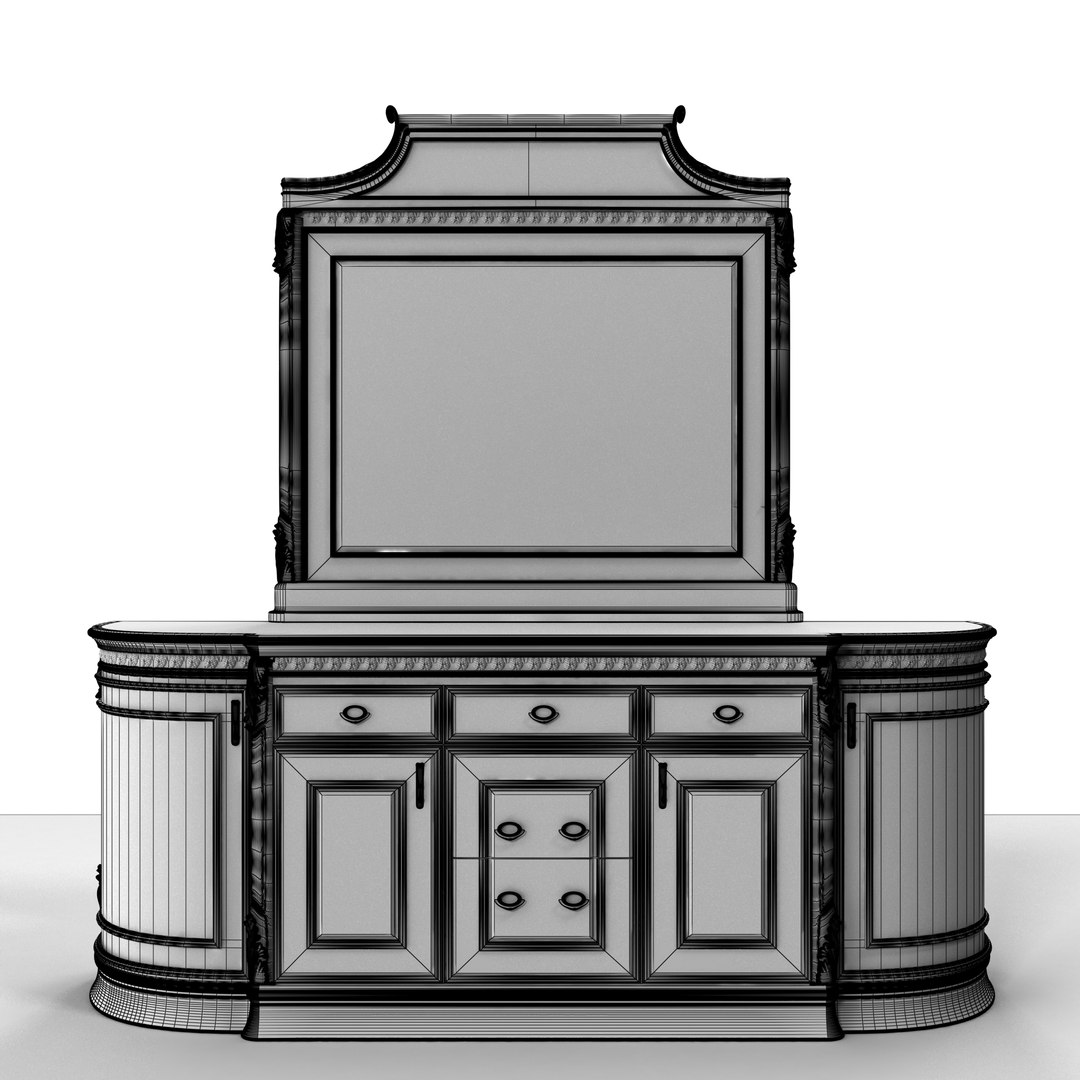 Table Dress 3D Model - TurboSquid 1682805