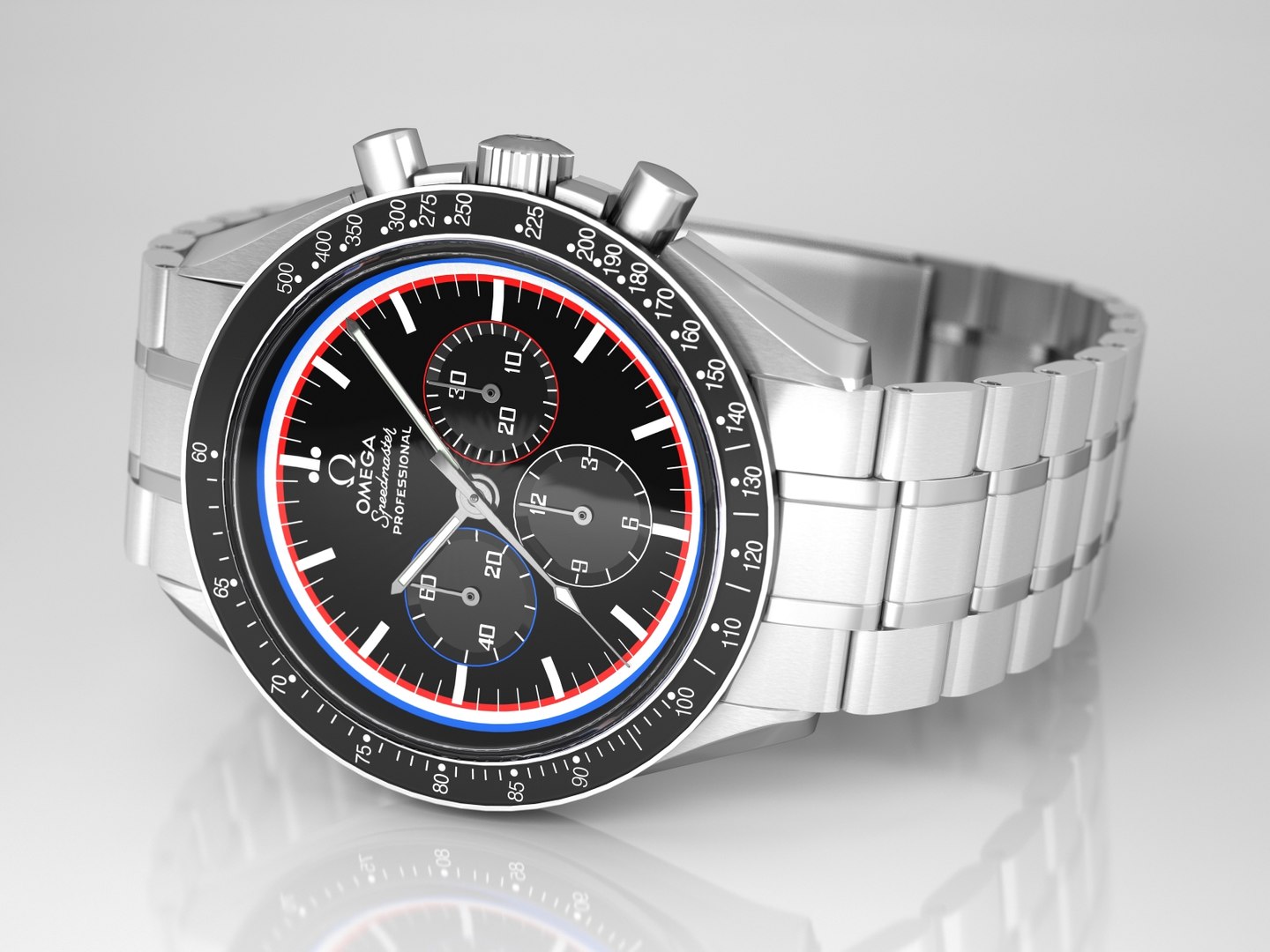 3d Omega Speedmaster Watches Model
