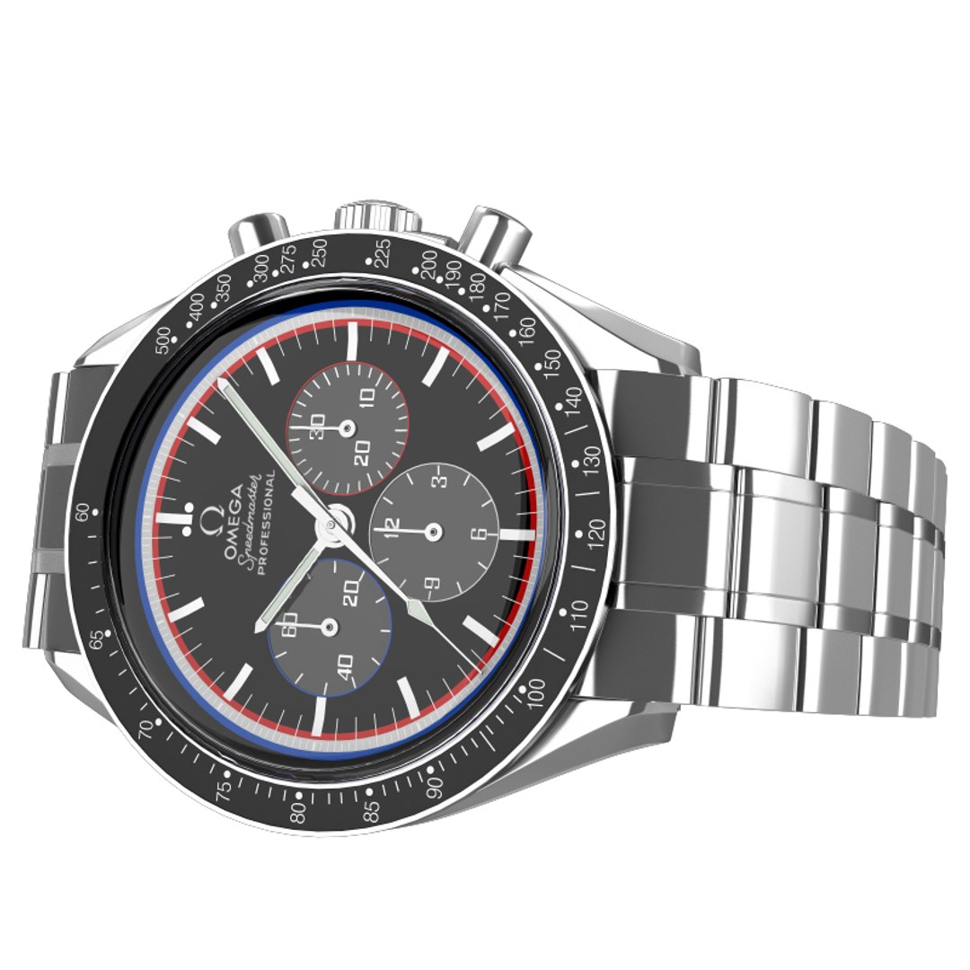 3d Omega Speedmaster Watches Model