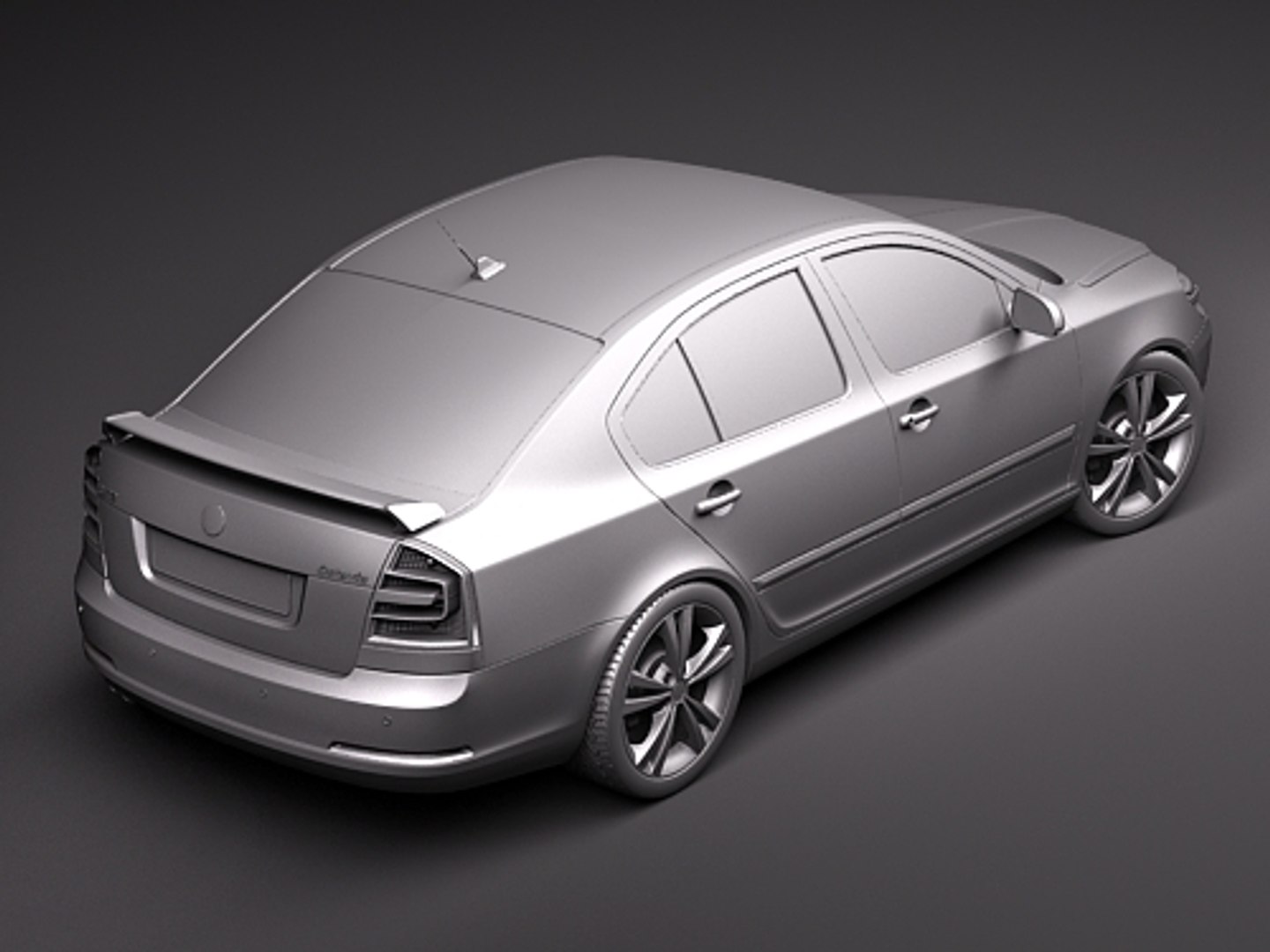 3D Model Skoda Octavia Rs - TurboSquid 1264421