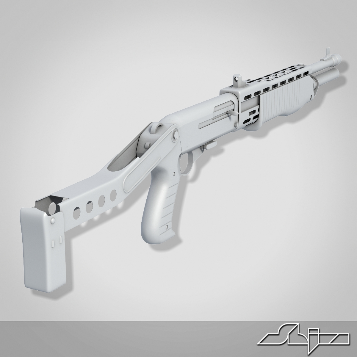 3d shotgun franchi spas 12
