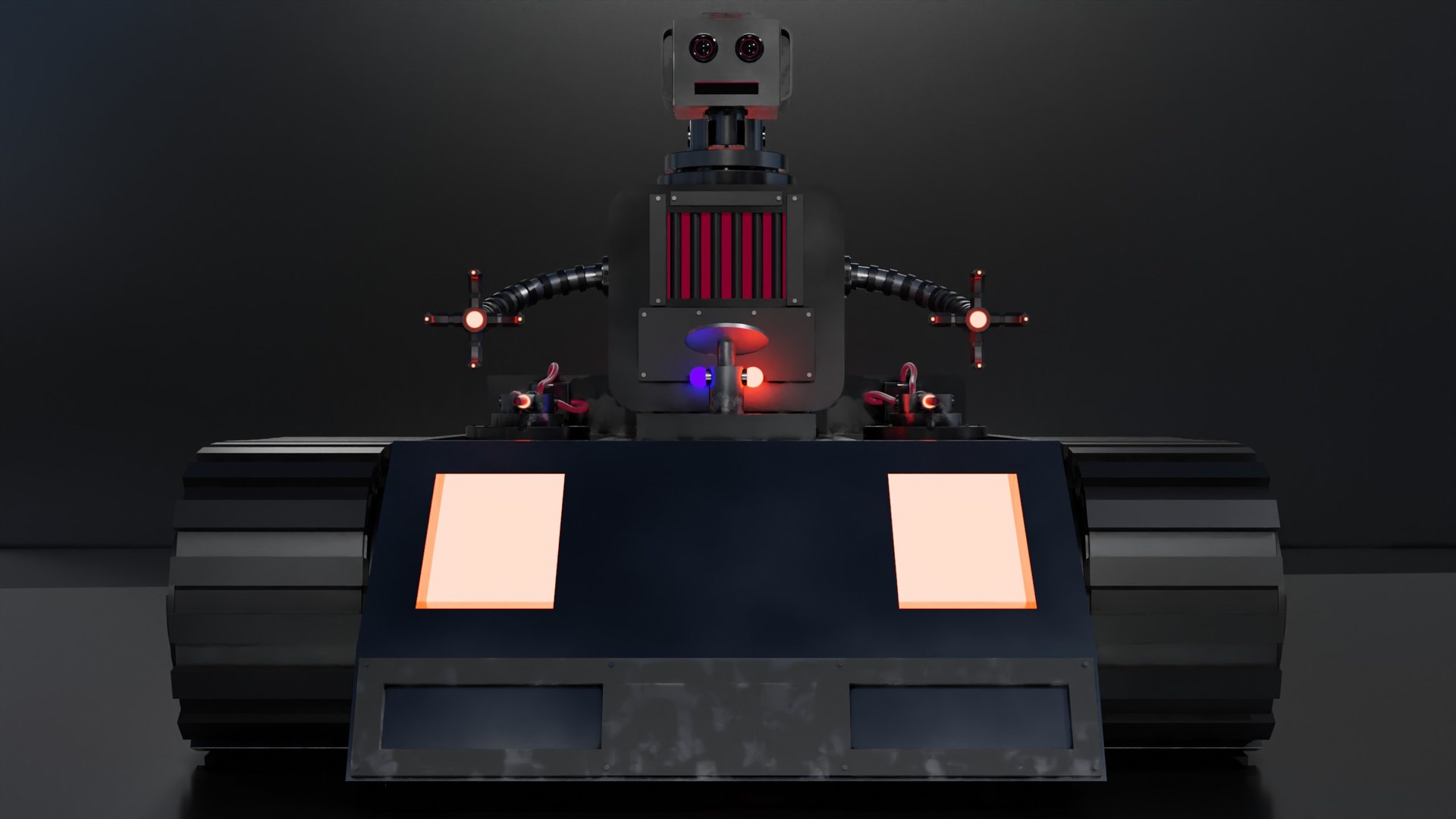 BLENDER Robot Character FBX UE5 3D Model - TurboSquid 2010087