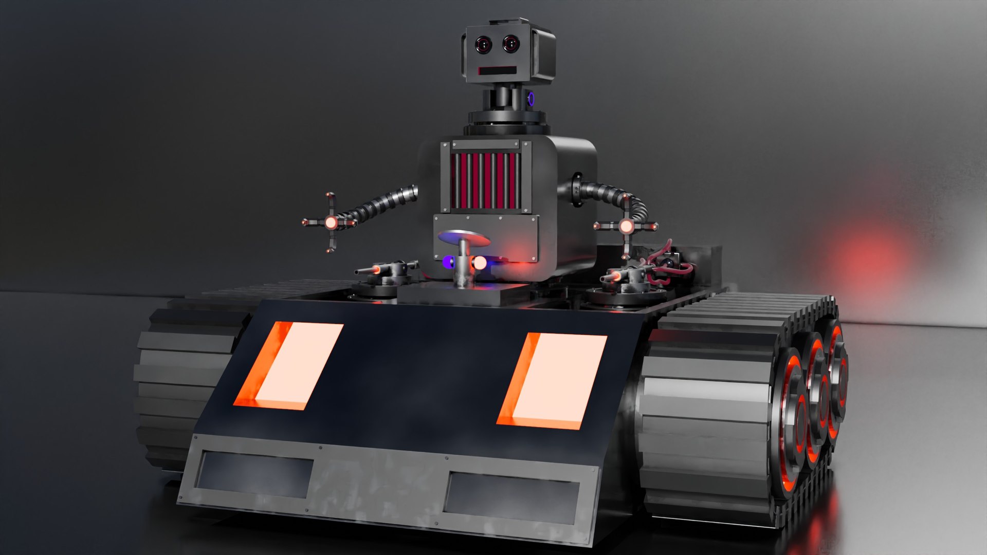 BLENDER Robot Character FBX UE5 3D Model - TurboSquid 2010087