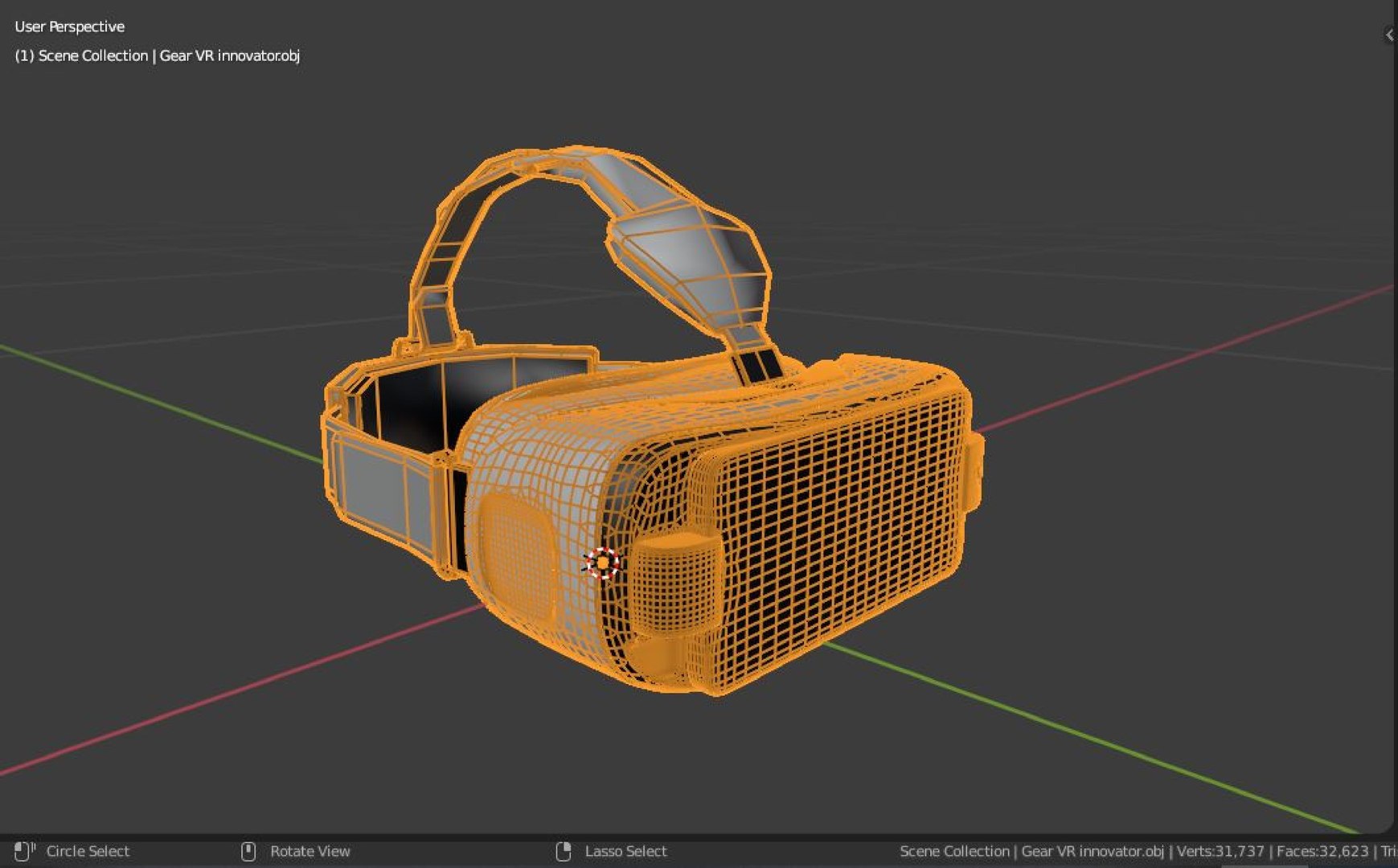 Meta VR In Blender 3D Model - TurboSquid 2039337