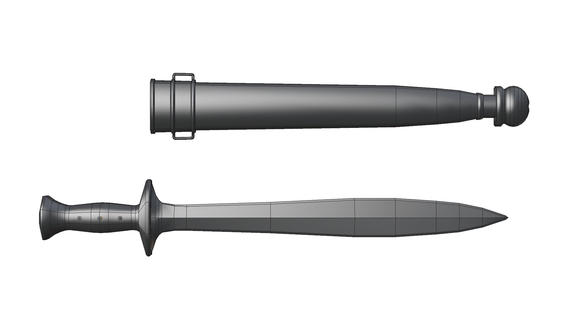 Xiphos Sword Model - TurboSquid 1877490