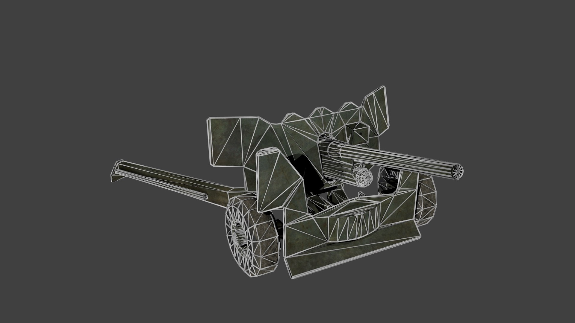 3D British Ordnance Qf 6 Model - TurboSquid 1302003