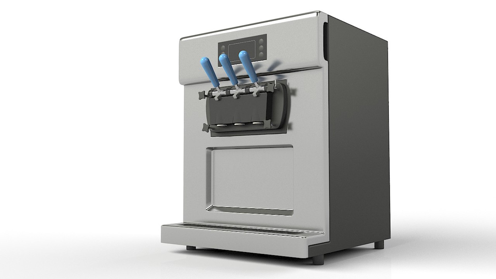 3D Soft Ice Cream Machine Model - TurboSquid 1273673