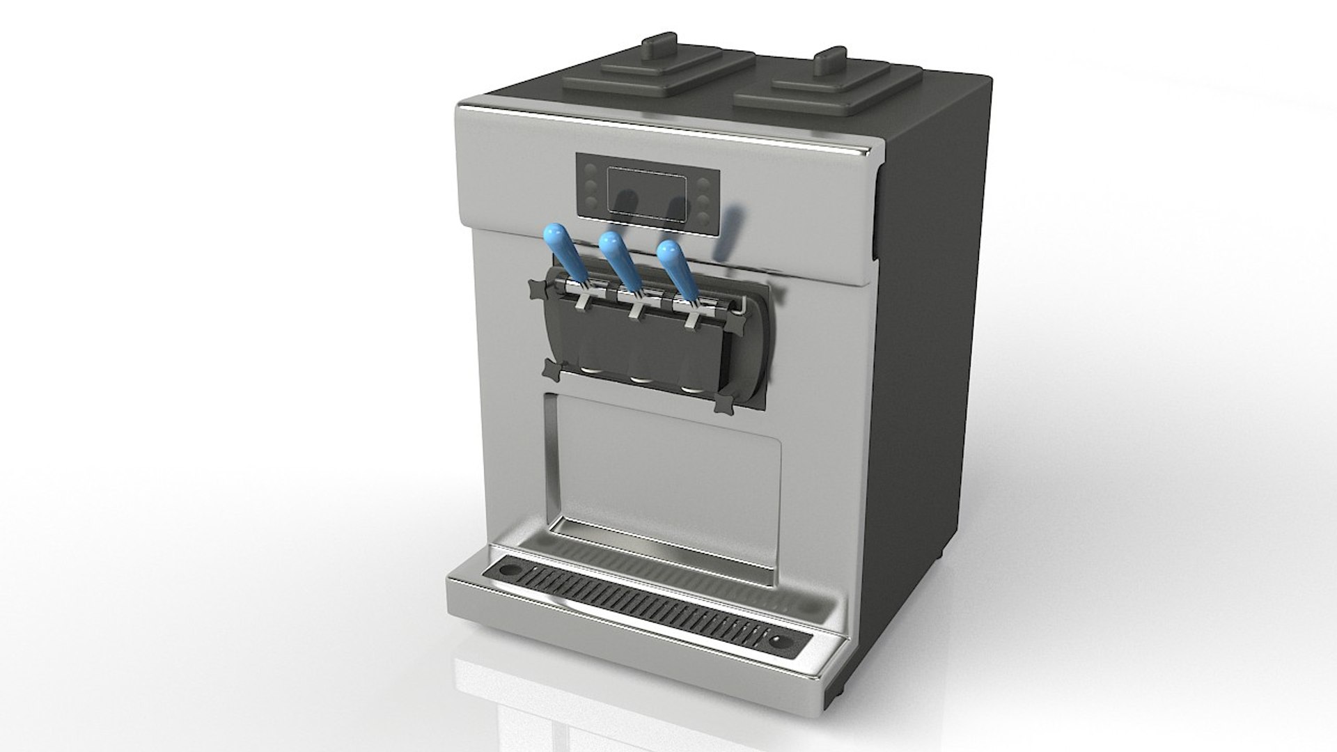 3D Soft Ice Cream Machine Model - TurboSquid 1273673