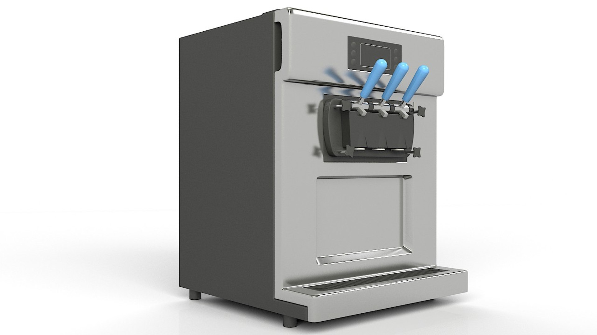 3D Soft Ice Cream Machine Model - TurboSquid 1273673