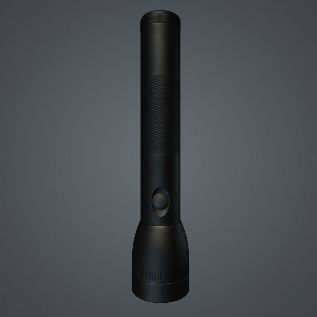 Maglite Flashlight 3d Model
