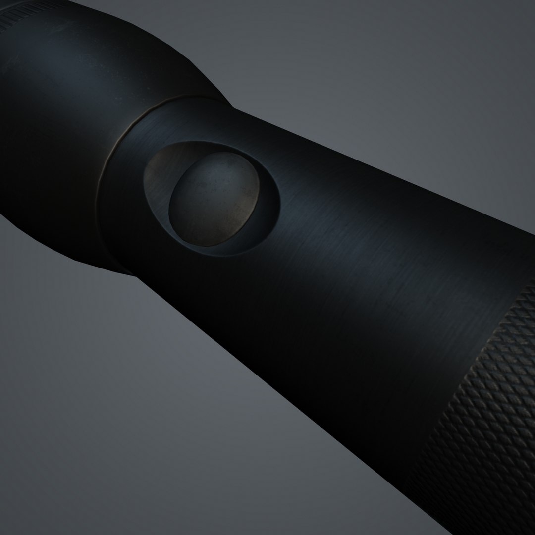 Maglite Flashlight 3d Model
