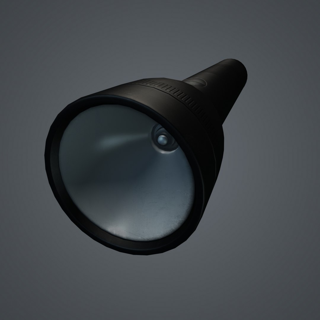 Maglite Flashlight 3d Model