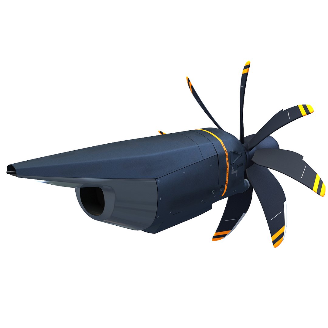 Max Propfan Jet Engine