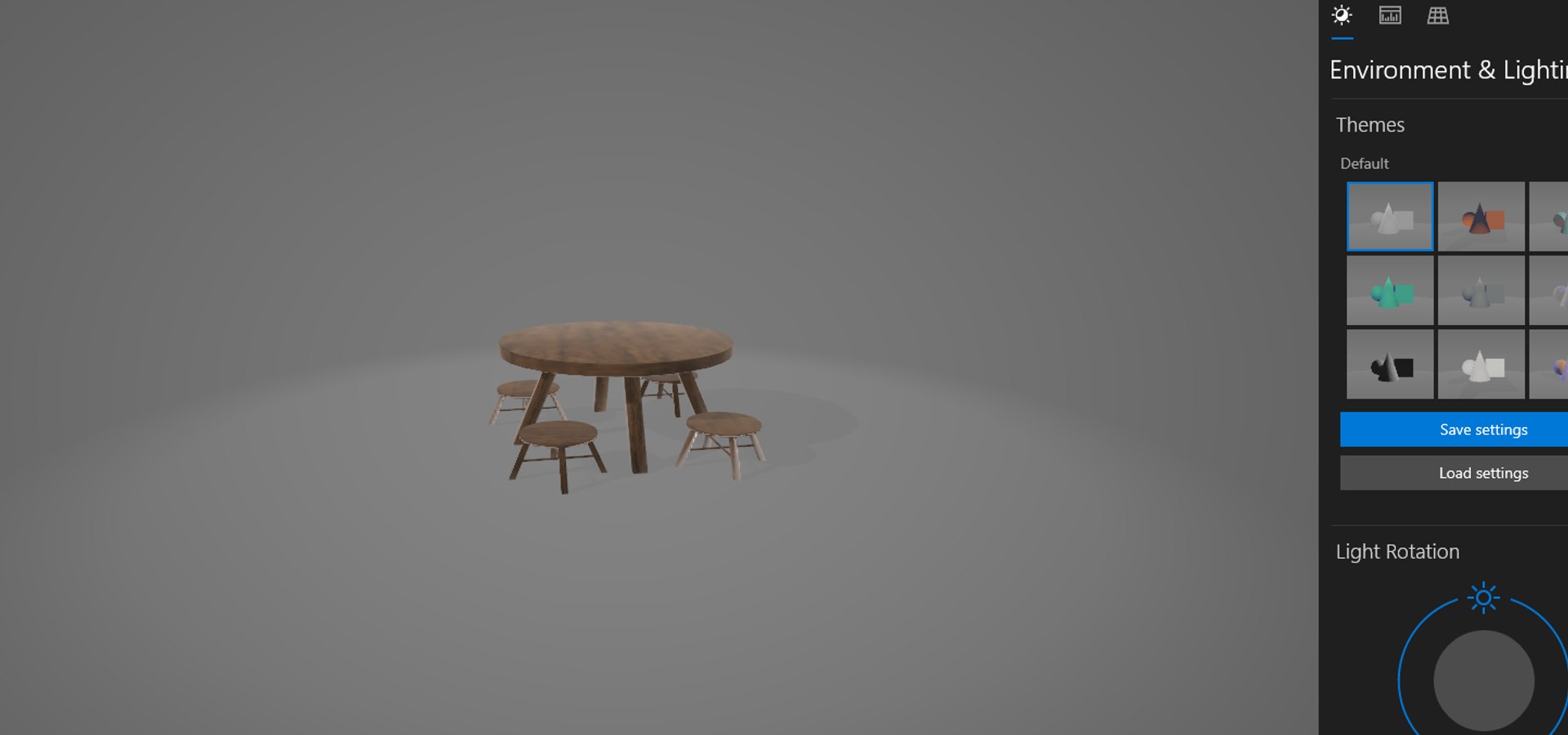 3D Round Table Game Ready - TurboSquid 2164156