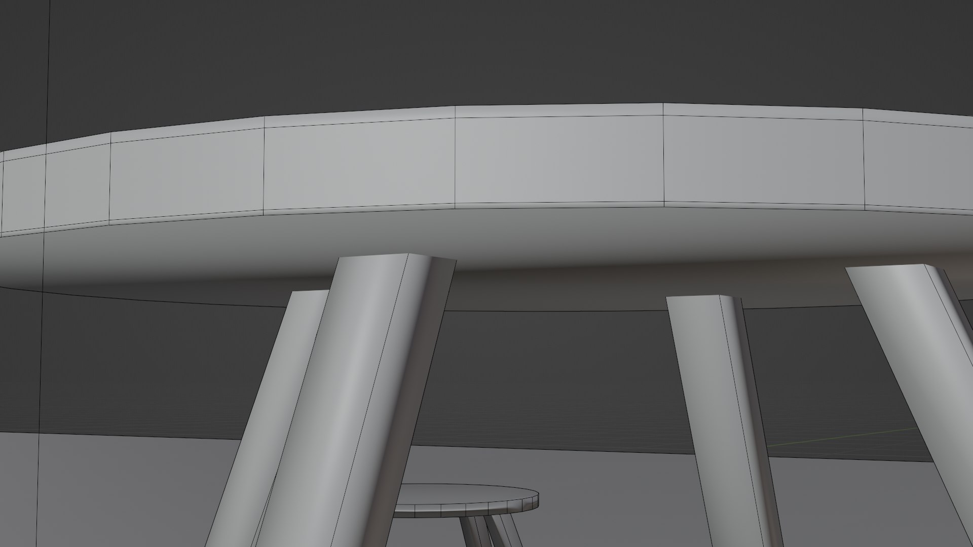 3D Round Table Game Ready - TurboSquid 2164156