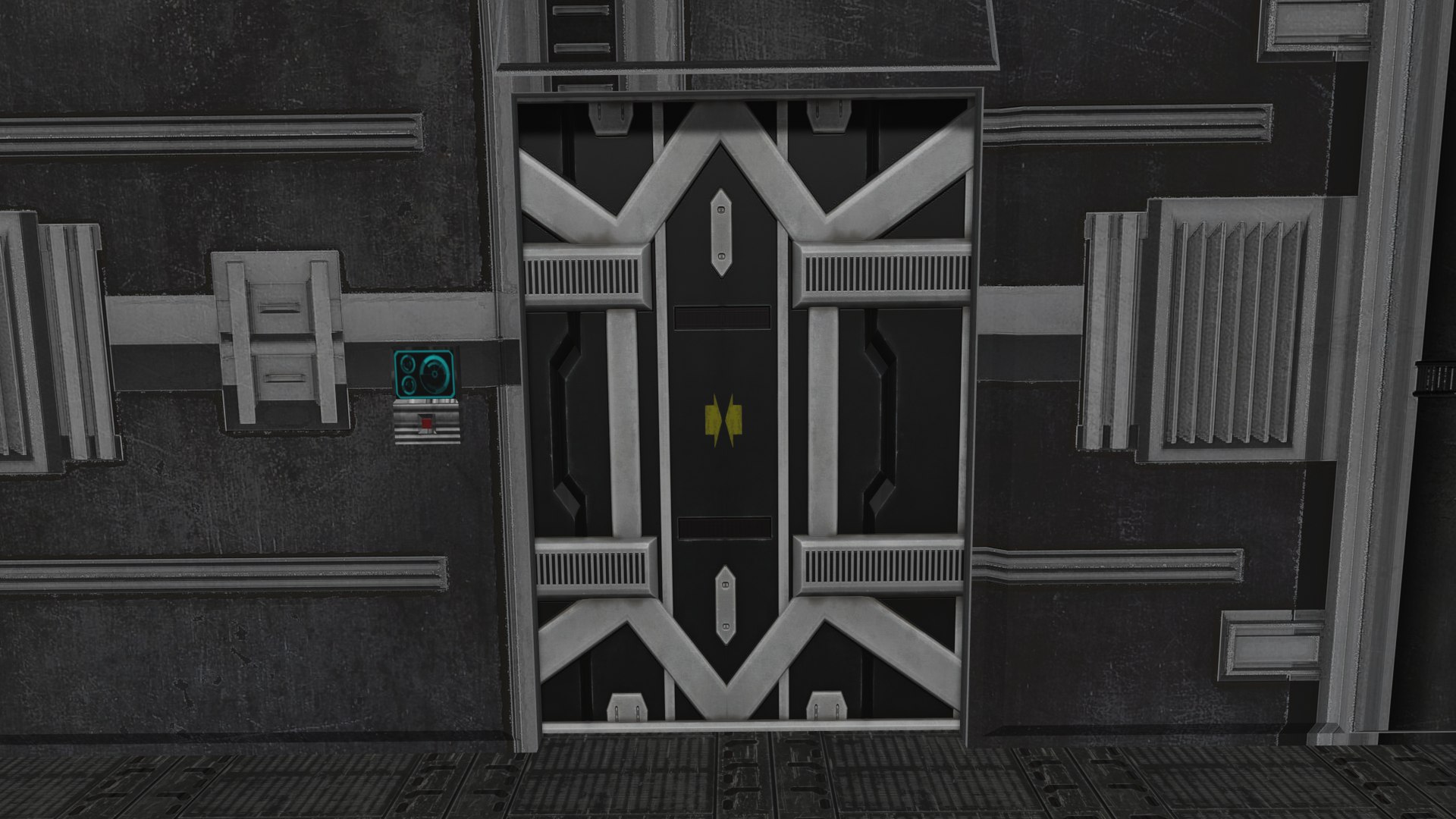 3D Armoured Tech Bunker Model - TurboSquid 1891201