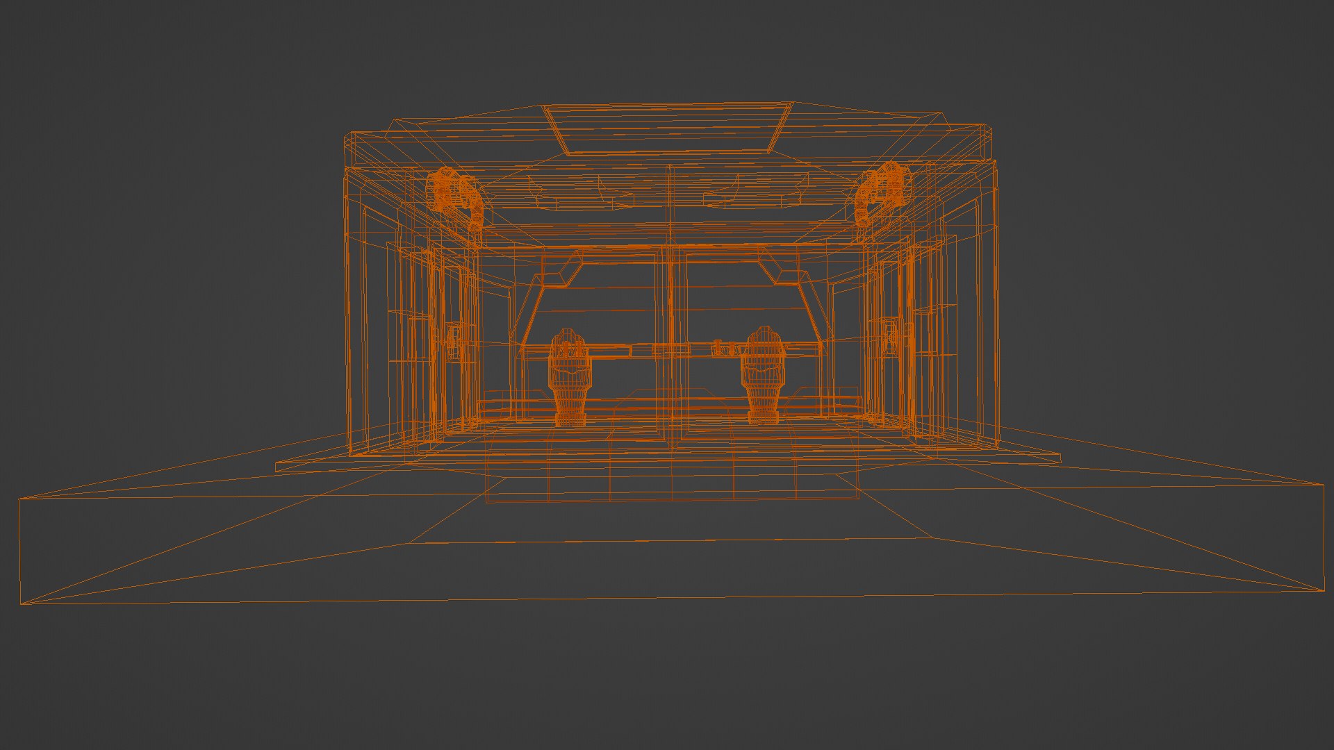 3D Armoured Tech Bunker Model - TurboSquid 1891201