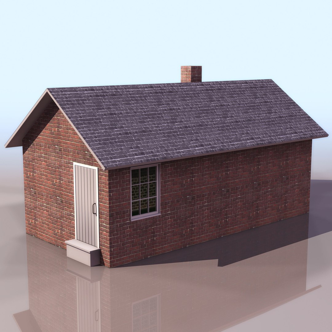 3d Model New Smoke House