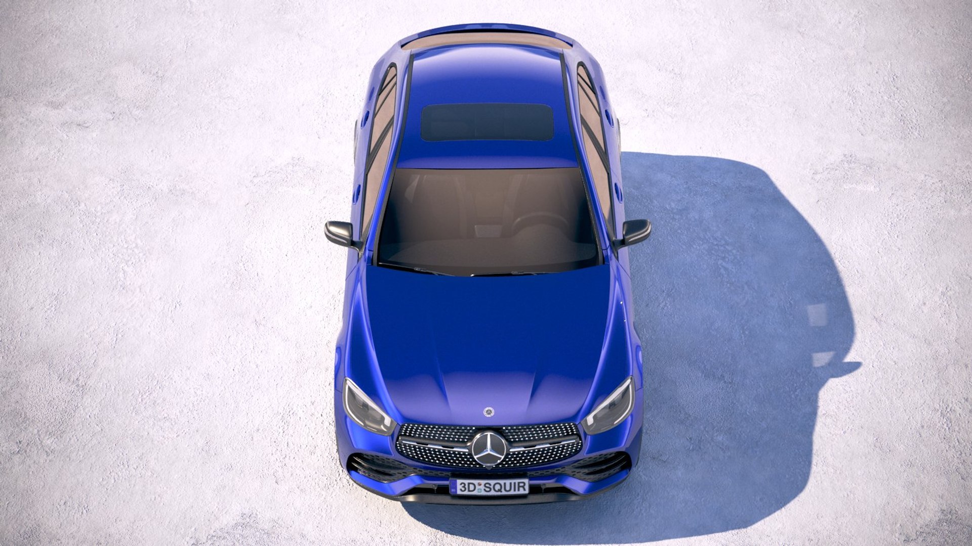 3D Mercedes-benz Glc Coupe Model - TurboSquid 1440197