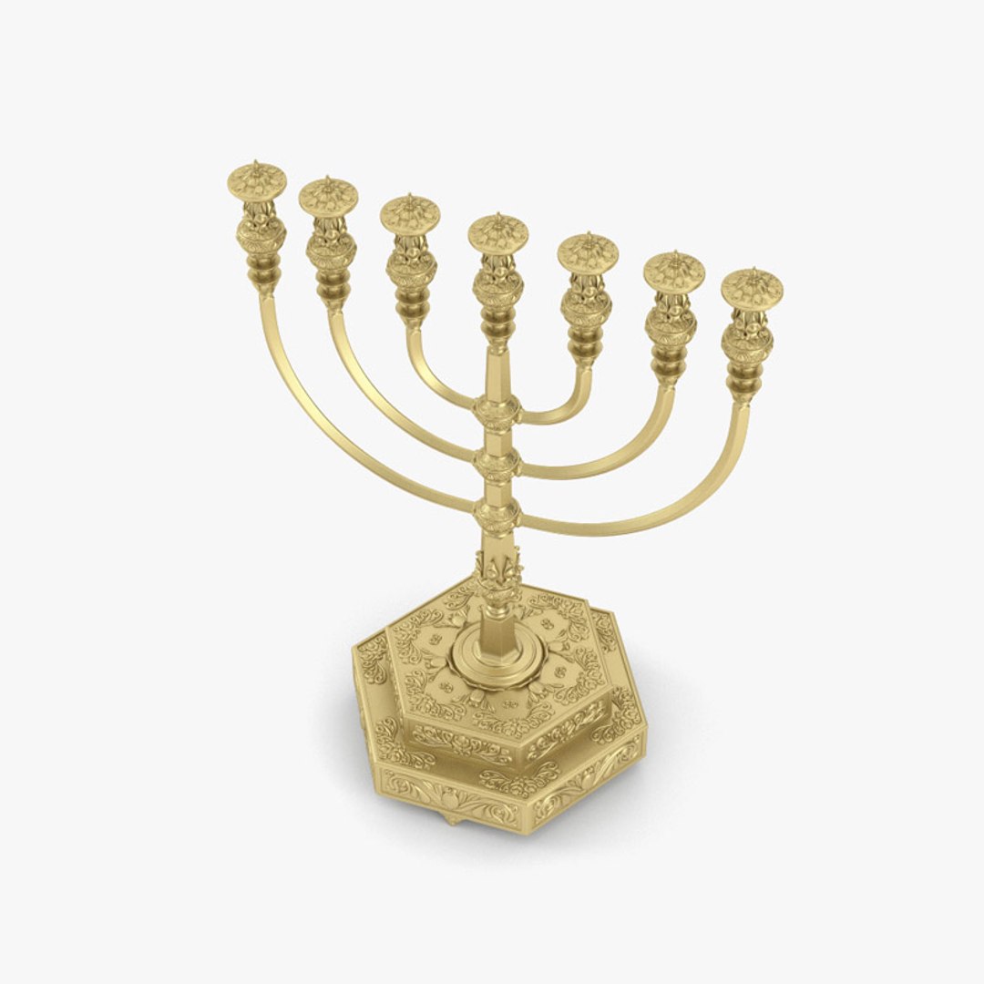 Menorah 3D - TurboSquid 1712156