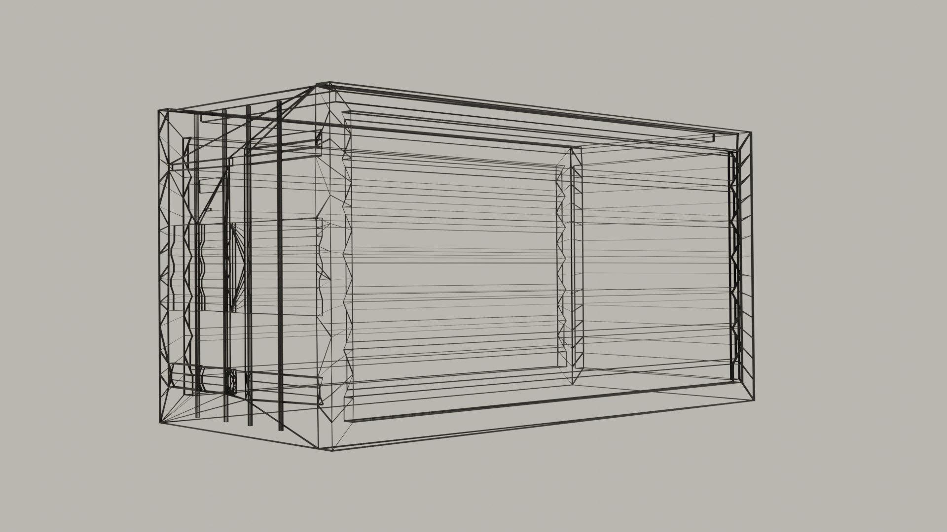Storage Container 3D model - TurboSquid 1751769