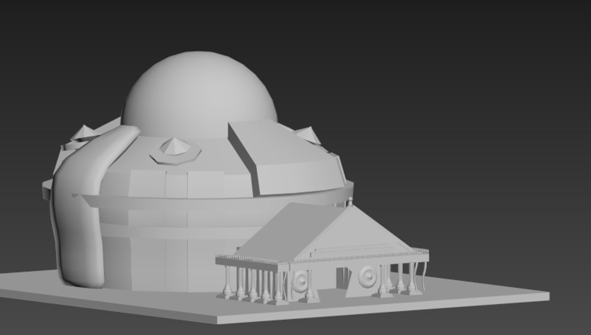 Temple 3D model - TurboSquid 1271524