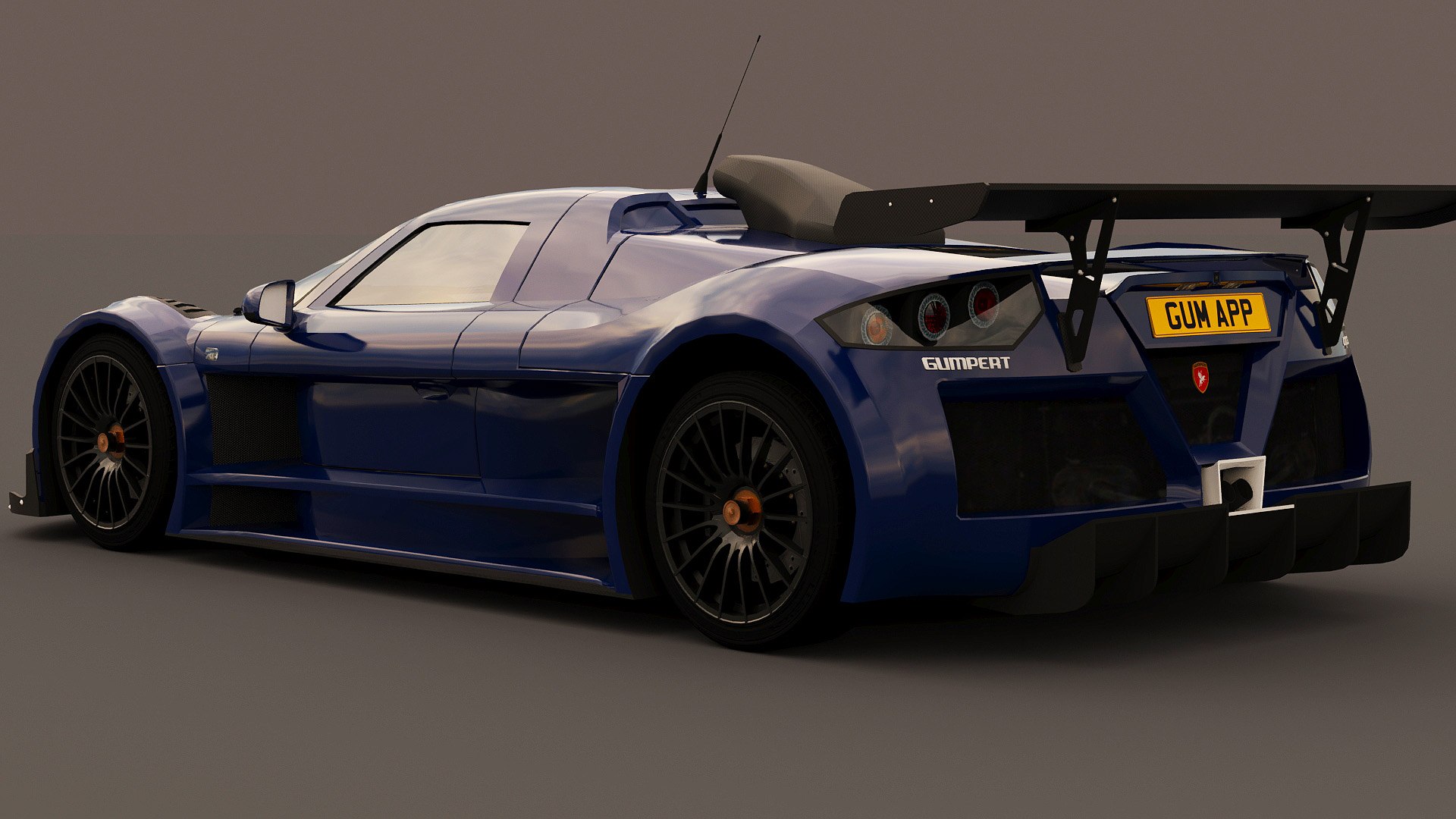 3D Model Gumpert Apollo 2007 - TurboSquid 2041626
