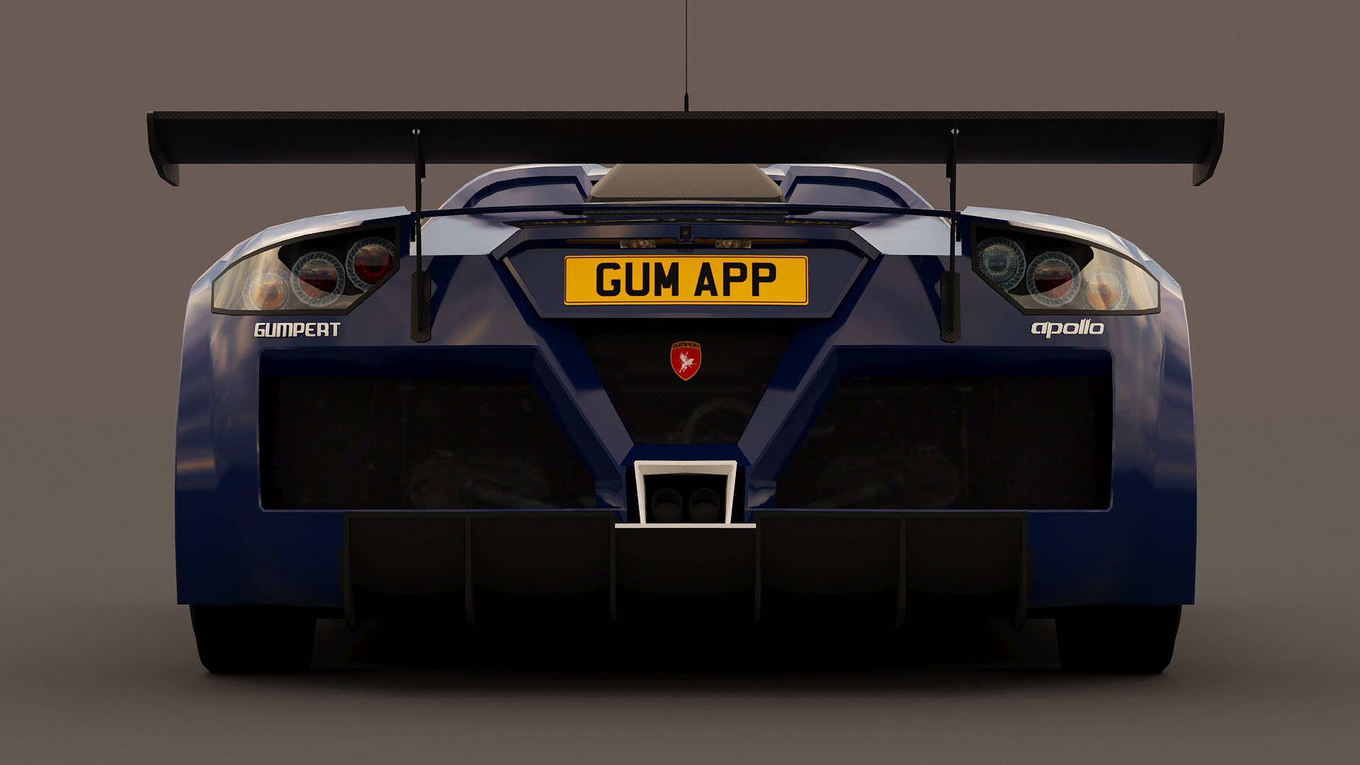3D Model Gumpert Apollo 2007 - TurboSquid 2041626