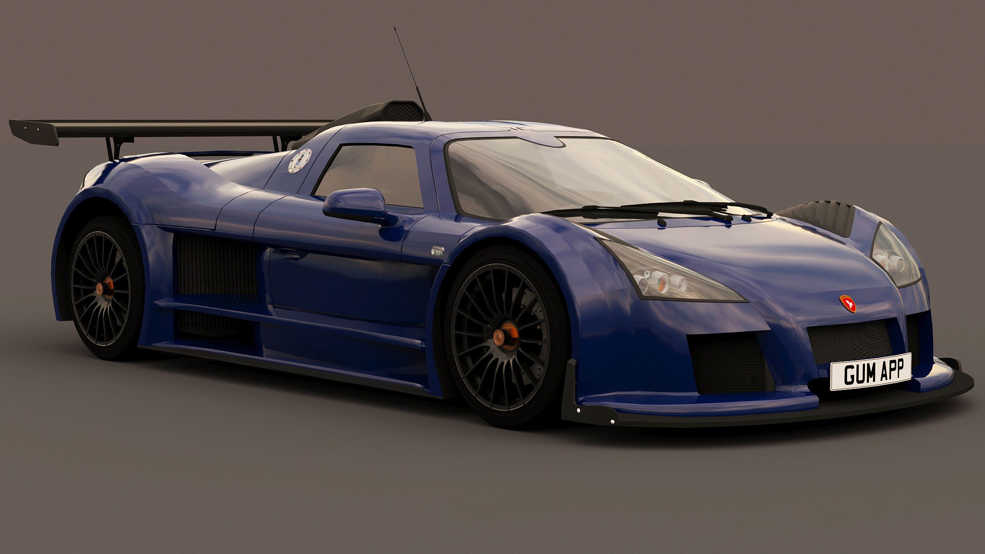 3D Model Gumpert Apollo 2007 - TurboSquid 2041626