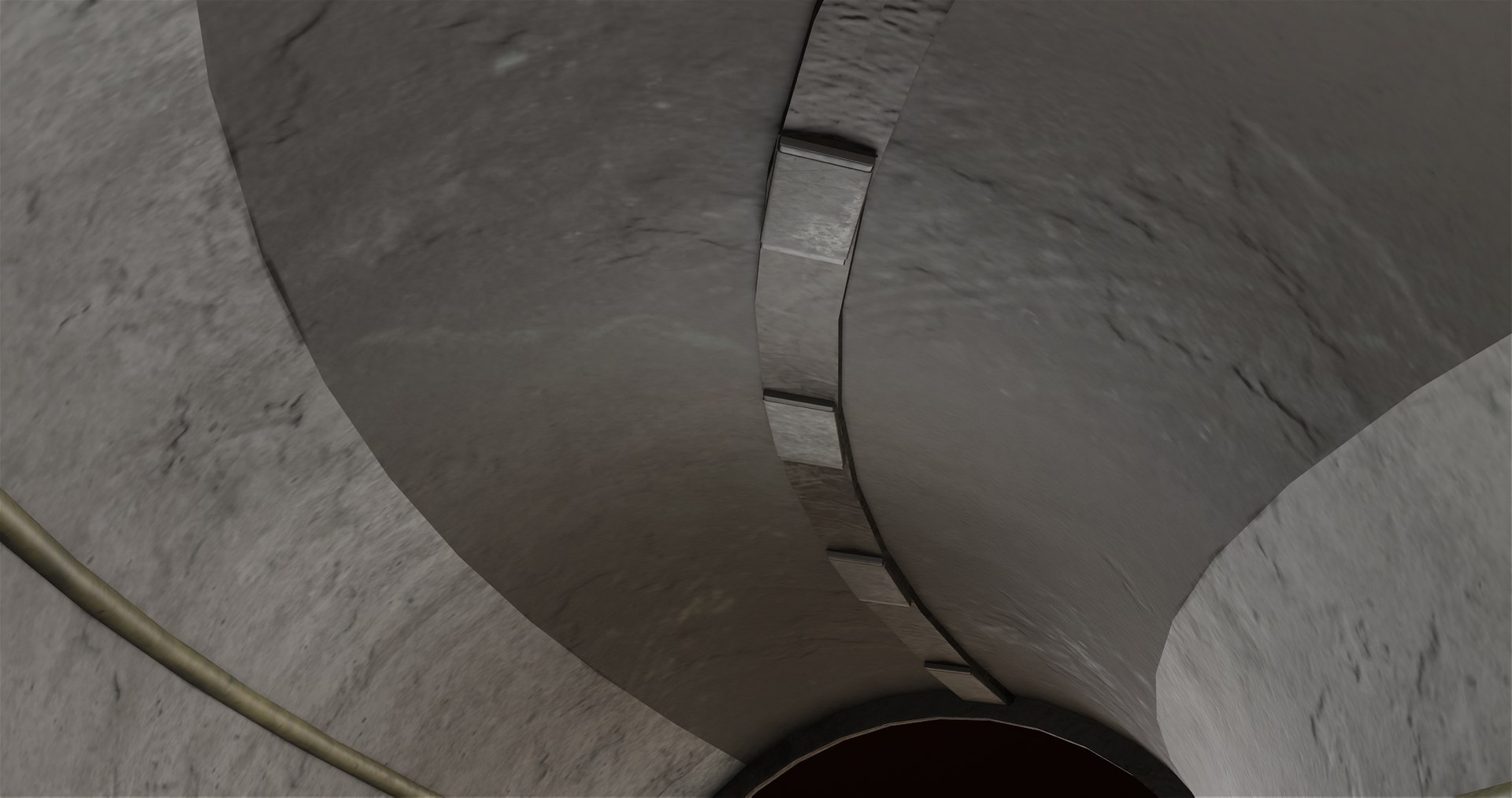 Old Dusty Road Tunnel 03 All PBR Unity UE Textures Included 3D Model ...