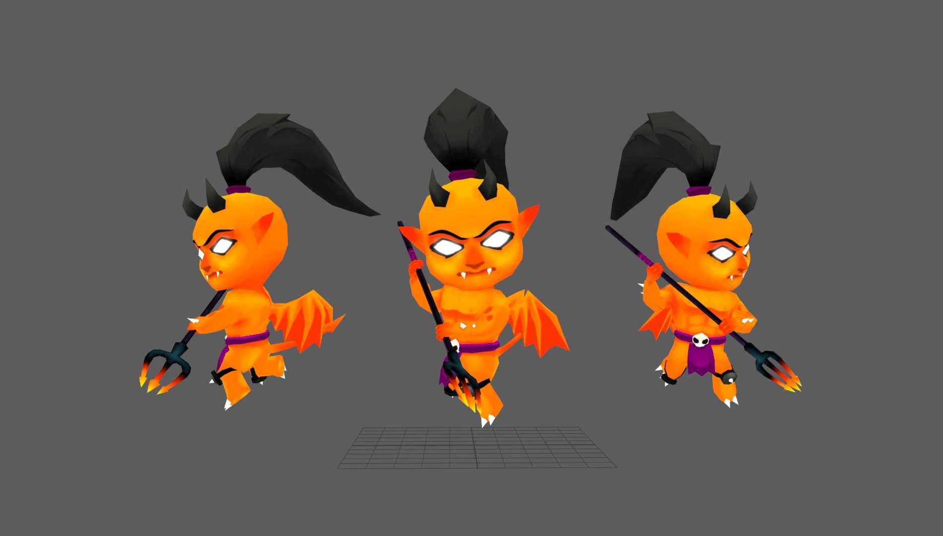 Character Devil Fly 3D Model - TurboSquid 1633939