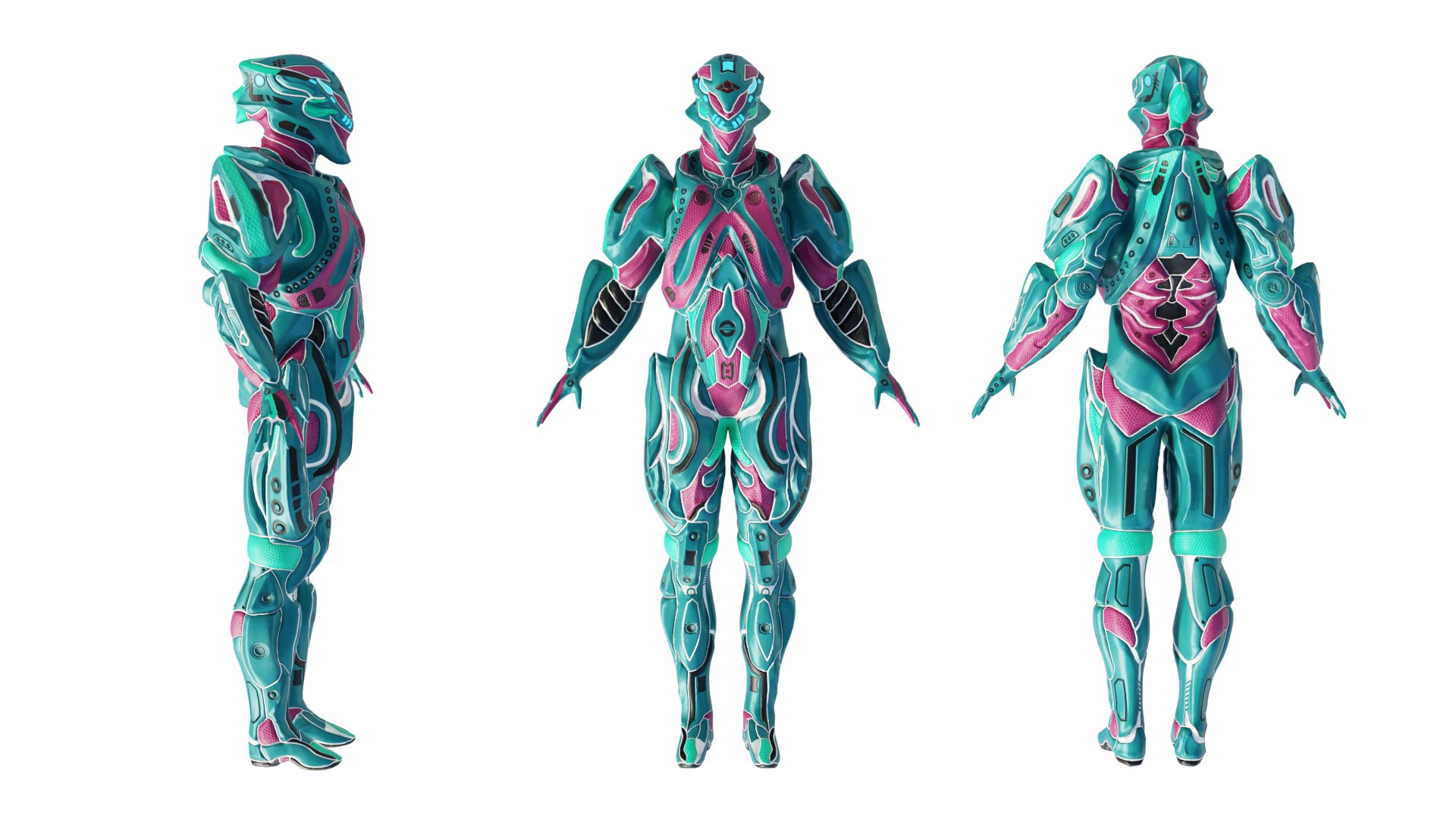 Low Poly - Cyborg Sentient model - TurboSquid 2174351
