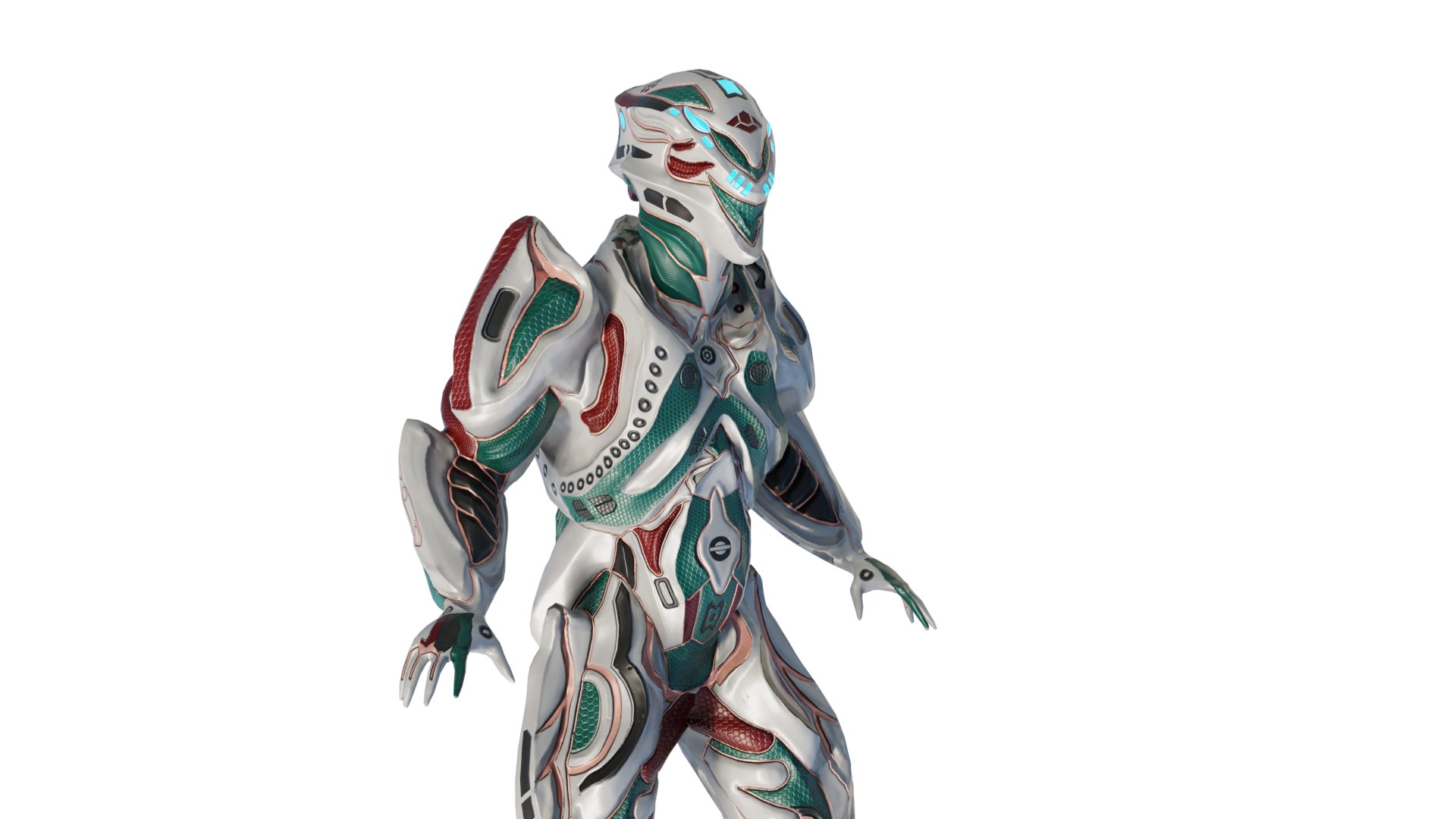 Low Poly - Cyborg Sentient Model - TurboSquid 2174351