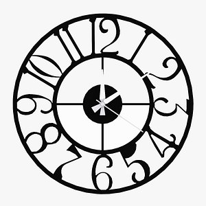 Wall Clock SketchUp Models for Download | TurboSquid