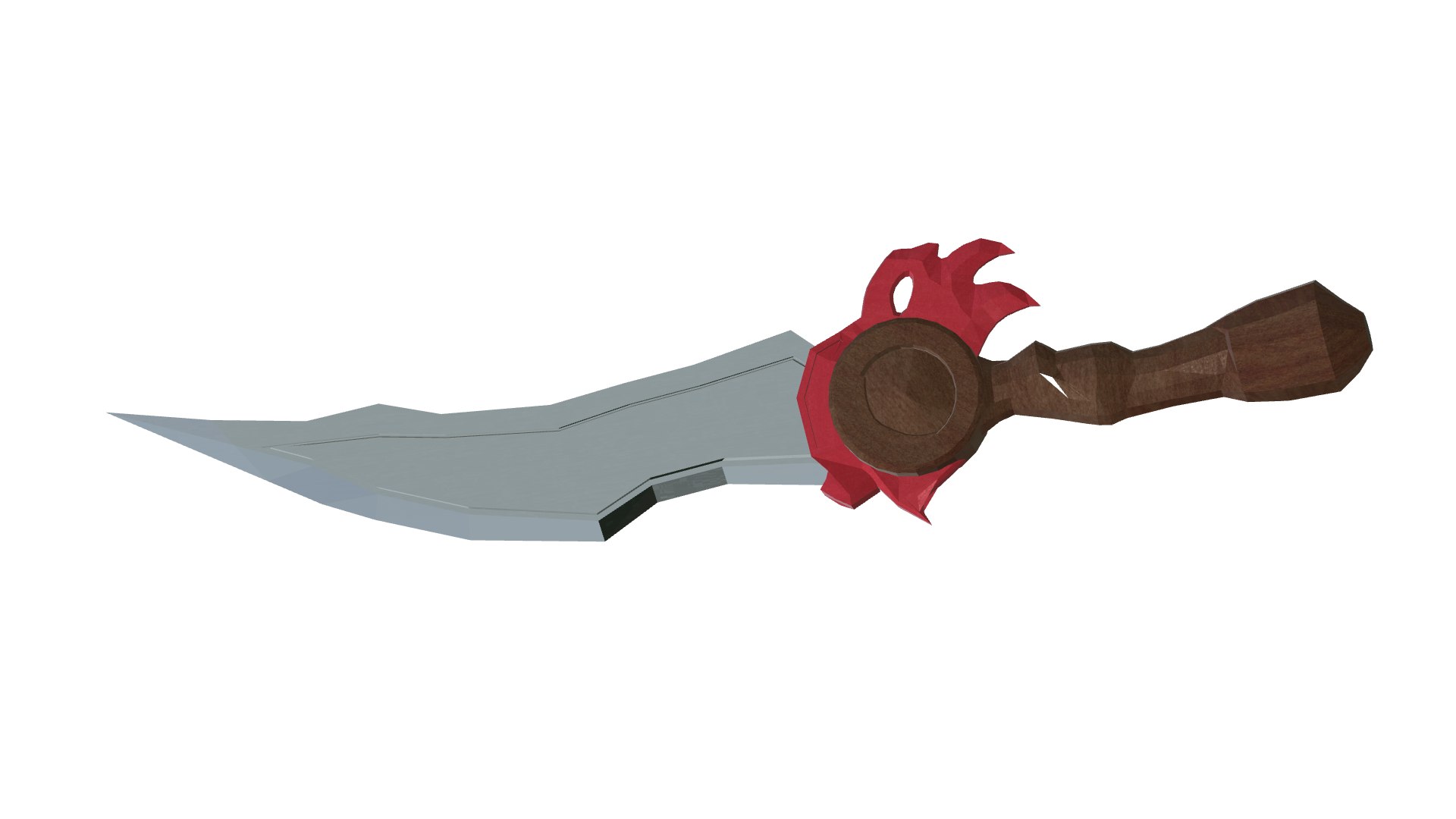 The Enigmatic Red-Banded Sword 3D Model - TurboSquid 2225001