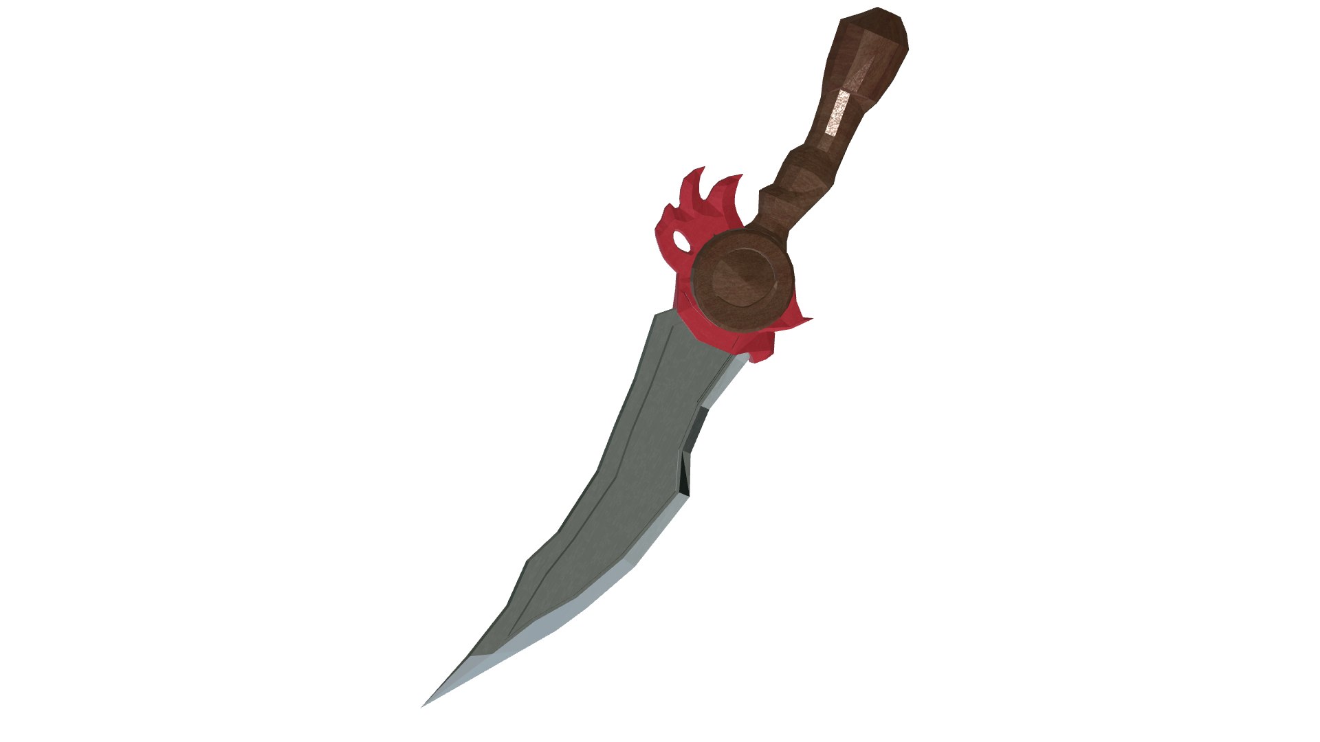 The Enigmatic Red-Banded Sword 3D Model - TurboSquid 2225001
